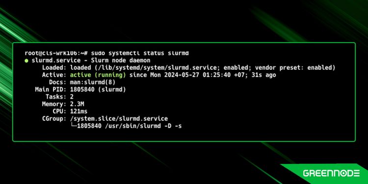 Set up SLURM Cluster for AI Training and Inference
