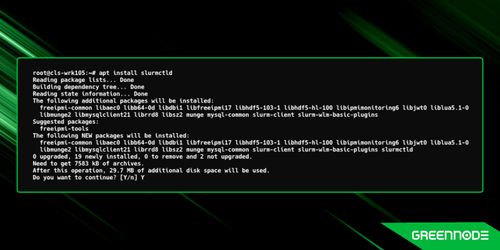 Set up SLURM Cluster for AI Training and Inference